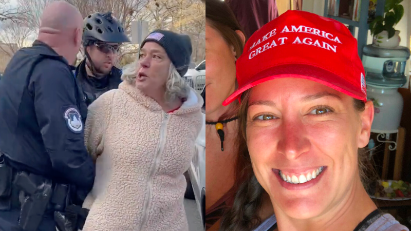 Ashli Babbitt’s Mom Arrested Outside Capitol | Conservative News Daily™